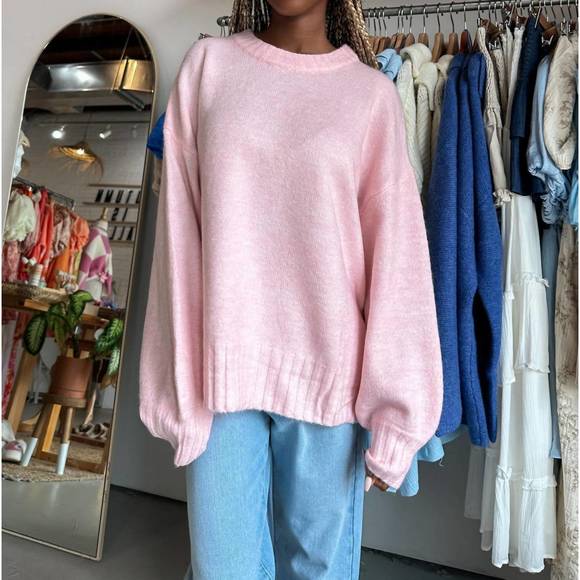 Miracle | Sweaters | New Miracle Noah Mock Neck Sweater In Pink | Poshmark